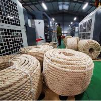China 3-12mm Yellow PP 3-Strand Twisted Rope with 2000lbs Tensile Strength and 500kg Capacity for Marine and Outdoor Use for sale
