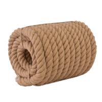 China 6mm-60mm Natural Jute 3-Strand Twisted Rope with 2000lbs Tensile Strength for Decoration and Sea Fishing for sale
