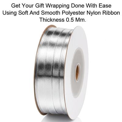 China Get Your Gift Wrapping Done With Ease Using Soft And Smooth Polyester Nylon Ribbon Thickness 0.5 Mm for sale