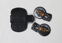 China Customized Plastic Injection Molding Parts Black ABS Plastic Shell for sale