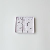China White ABS High Precision Plastic Injection Molding Parts Plastic Electronic Enclosure for sale