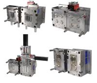 China Electronic Parts Precision Plastic Mould 1000000 Shots Plastic Injection Molding Multiple for sale
