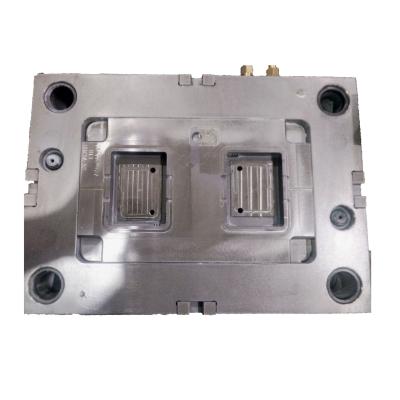 China HASCO Base Two Cavity Mould Dual Shot Plastic Injection Mould For Plastic Cover for sale