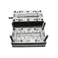 China Auto Parts Plastic Injection Mould Gloss Finish Plastic Steel Three Plate Mold for sale