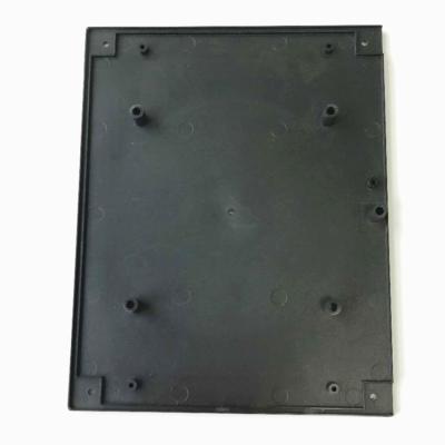 China Black Plastic Electronic Parts 20~60 HRC Injection Molded Parts for sale