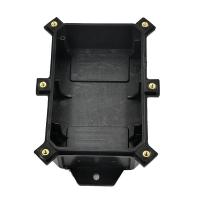 China Black PA66 Precision Short Run Metal Insert Plastic Injection Molding Plastic Items for sale