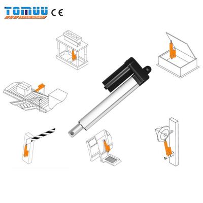 China Brush Motor 2000N High Speed Linear Actuator For Industrial Automatic Doors And Gates for sale