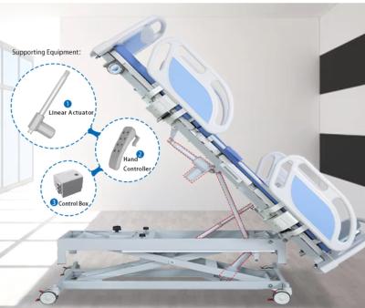 China Heavy Duty 8000N Low Noise Linear Actuator 12V 24V IP65 for Medical Hospital Bed for sale