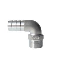 China 304 Stainless Steel Casting Parts Pagoda Joint Male 90 Elbow For Pipe Fittings for sale