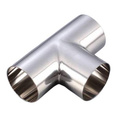 China SS304 Stainless Steel Equal Tee Casting Steel Parts  For Pipe Fittings for sale