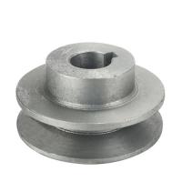 China OEM 7'' Type A Single Groove Pulley Iron Casting Pulley Farm Machinery Parts for sale