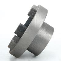 China OEM 105mm Iron Casting Three Jaw Coupling Agri Spare Parts for sale