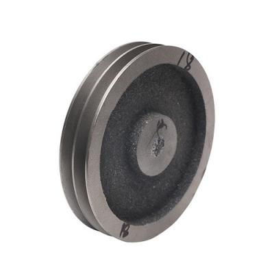 China Type A Double Groove V Belt Pulley Grey Iron Casting Pulley Farm Machinery Parts for sale