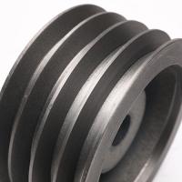 China FC200 Iron Casting V Belt Pulley Four Slots 8'' Pulley Farm Tractor Parts for sale