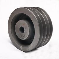 China FC200 Iron Casting V Belt Pulley Four Slots 8'' Pulley Farm Tractor Parts for sale