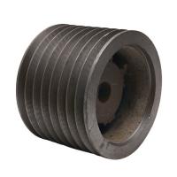 China Type C Pulley Agricultural Machinery Parts 8 Slots Cast Iron V Belt Pulley for sale