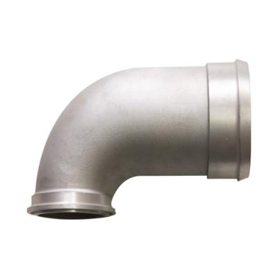China ODM A356 Aluminum Casting Parts Aluminum Intake Elbow For Engine Parts for sale