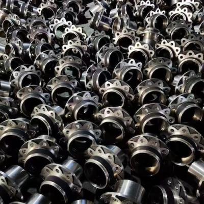 China Ductile Iron Wheel Hub GGG45 Iron Casting Parts For Automobile Industry for sale