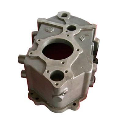 China Ductile ISO Iron Casting Parts Gearbox Housing For Engine Components for sale