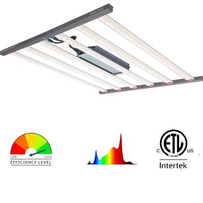 China High Power 640W LED Grow Light 660nm Horticulture DLC Approved for sale