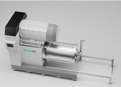 China 60L Horizontal NMM Large Flow Bead Mill 2000L/h Two Grinding Systems Filter Type for sale