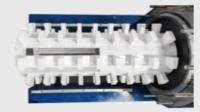 China Stainless Steel Bottom Discharge NMM Large Flow Bead Mill PLC Controlled with External Circulation for sale