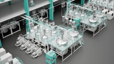 China Double Jacketed Stainless Steel Mixing Tank with Scraper Discharge for Shampoo Production 500L for sale