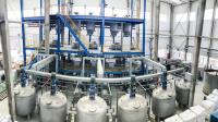 China Polished Stainless Steel Mixing Bin Double Jacketed Insulation Agitation Propeller Mixing for sale