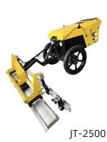 China 2500MM Screed Head Laser Screed Machine 300KG Work Efficiency 0-6KM/H Screed Machine Concrete for sale