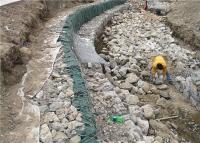 China Galvanized Hexagonal Gabion Baskets For River Course And Embankment Protection for sale