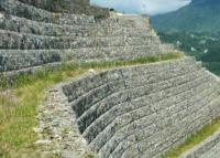 China Heavy Duty Galvanized / PVC Coated Gabion Boxes Sustainable Solutions for sale