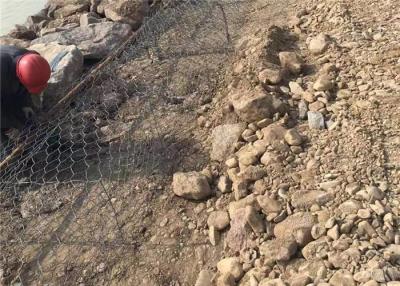 China Heavy Zinc Coated 2.0mm Gabion Baskets 2x1x0.5m for Soil Erosion Protection for sale