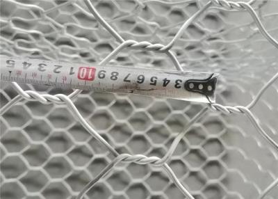 China PVC Coated Galvanized Gabion Baskets 2x1x1m Hexagonal Mesh for sale