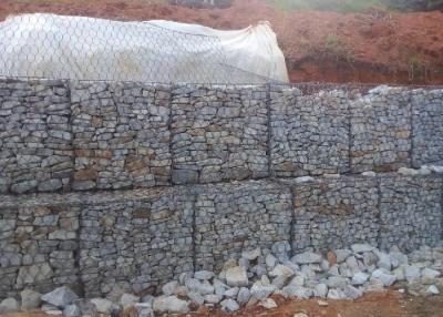 China Astm 975 Teramesh Type 2.0mm Metal Gabion Baskets Retaining Wall System for sale