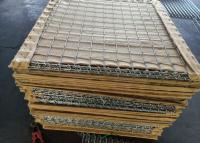 China Galvanized Gabion Basket 76.2x76.2mm Hole Size 300g/m2 Geotextile Sand Barrier for sale