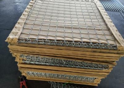 China Galvanized Gabion Basket 76.2x76.2mm Hole Size 300g/m2 Geotextile Sand Barrier for sale