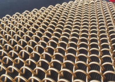 China Baking Varnish Decorative Wire Mesh Shiny Silver Metal Coil Curtain for sale