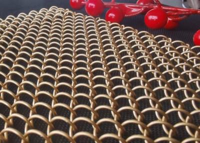 China Architectural Metal Mesh Curtain 2mm Wire Diameter 40-85% Open Area for sale