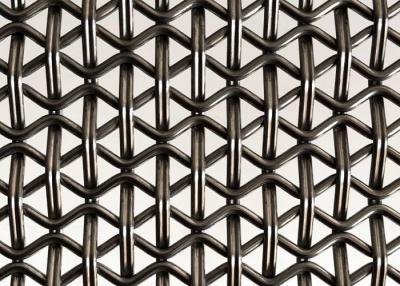 China Stainless Steel Decorative Crimped Mesh 4m Width 30m Length for sale
