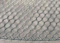 China Galvanized Gabion Wire Mesh 80mmx100mm for Retaining Walls for sale