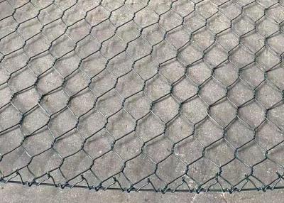 China Galvanized Gabion Wire Mesh 80mmx100mm for Retaining Walls for sale