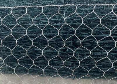 China High Tensile Galvanized Gabion Mesh PVC Coated 60x80mm for River Protection for sale