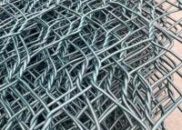 China High Strength Galfan Weaving Gabion Wire Mesh 80x100mm For Retaining Structure for sale