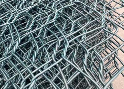 China High Strength Galfan Weaving Gabion Wire Mesh 80x100mm For Retaining Structure for sale