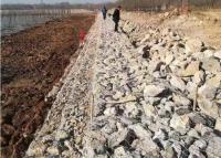 China Eco Friendly Metal Gabion Baskets Silver Galvanized / PVC Coated for sale