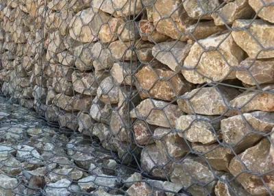 China Galvanized Gabion Basket 2x1x1m 245gsm Zinc Coating for Retaining Walls and Erosion Control for sale