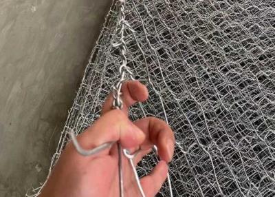 China 2.8mm PVC Coated Gabion Baskets 60mm Mesh 10 Year Lifespan for sale