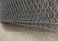 China Zinc Coating 220-240g/M2  Gabion Mattress 60*80mm Hole for sale