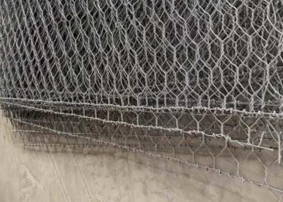 China Zinc Coating 220-240g/M2  Gabion Mattress 60*80mm Hole for sale