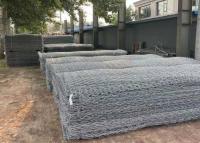 China PVC Coated Gabion Mattress 2x1x1m Galvanized Steel Wire 380-550Mpa for sale